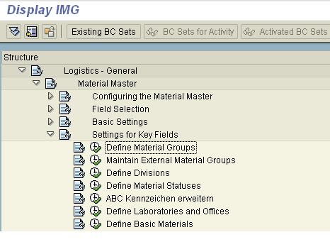 SAP MM Tutor: Defining Material Groups