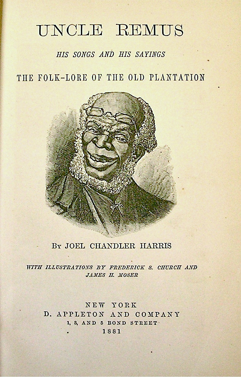Lighthouse Books, ABAA: Uncle Remus, Br'er Rabbit and history