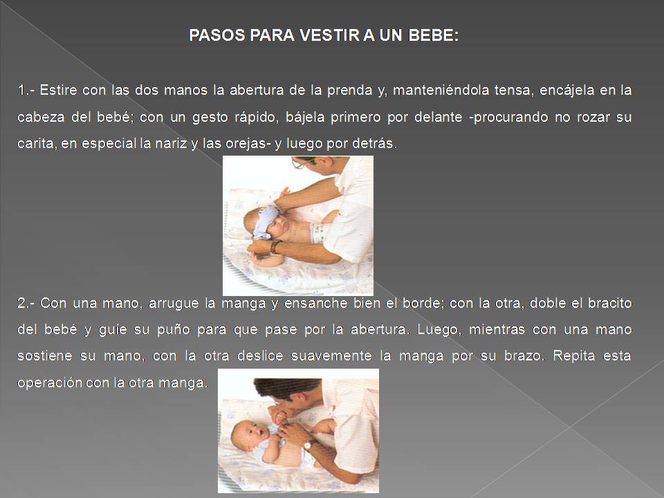Servi flash: Pasos para cambiar de ropa a un bebe.