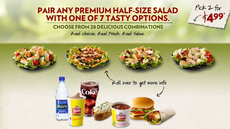 Sarah Reviews Stuff Here: Sarah Reviews Wendy's Pick 2 Value Menu