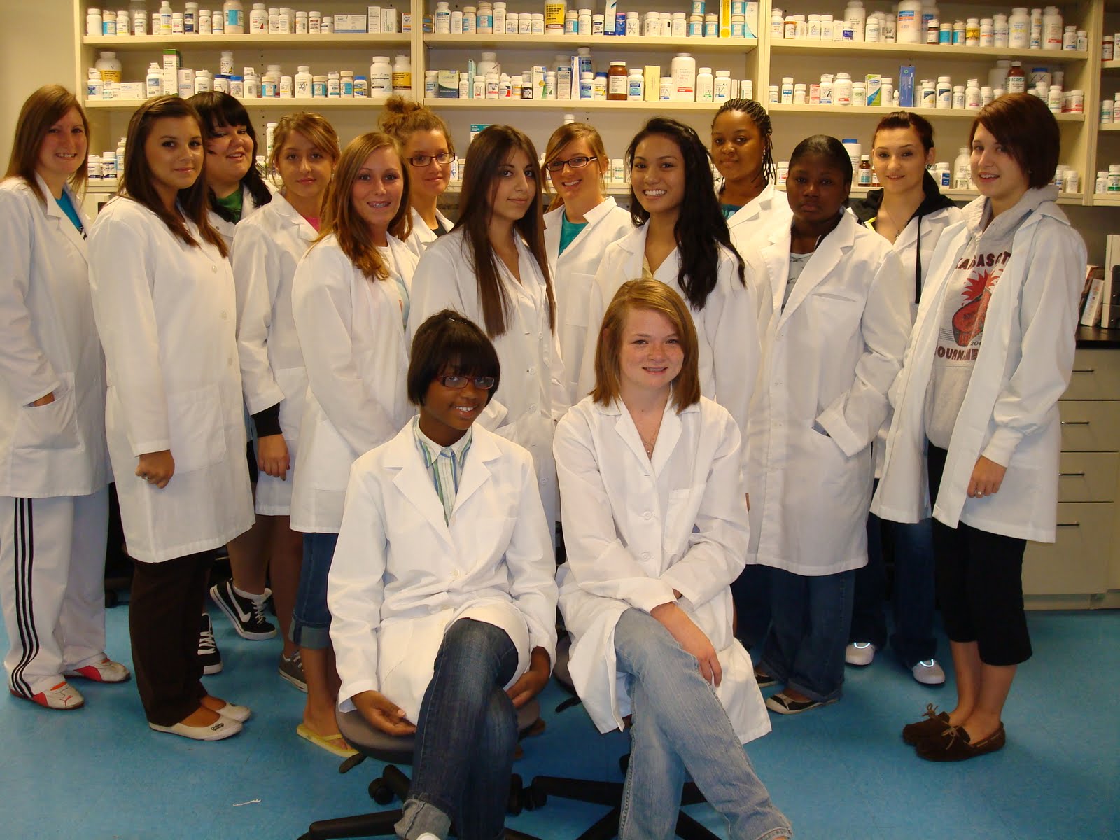 Mrs. Melsheimer's Blog: Lab and Pharmacy Class of 2011