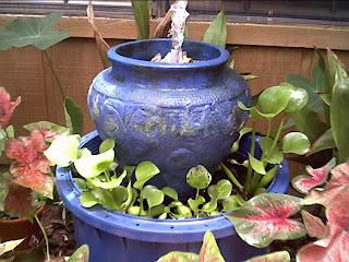 Dreamgoddess Moonflower: Homemade Fountain