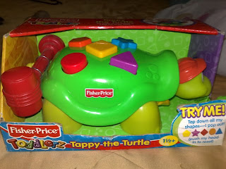 play2learn: Fisher Price - Tappy the turtle Toys