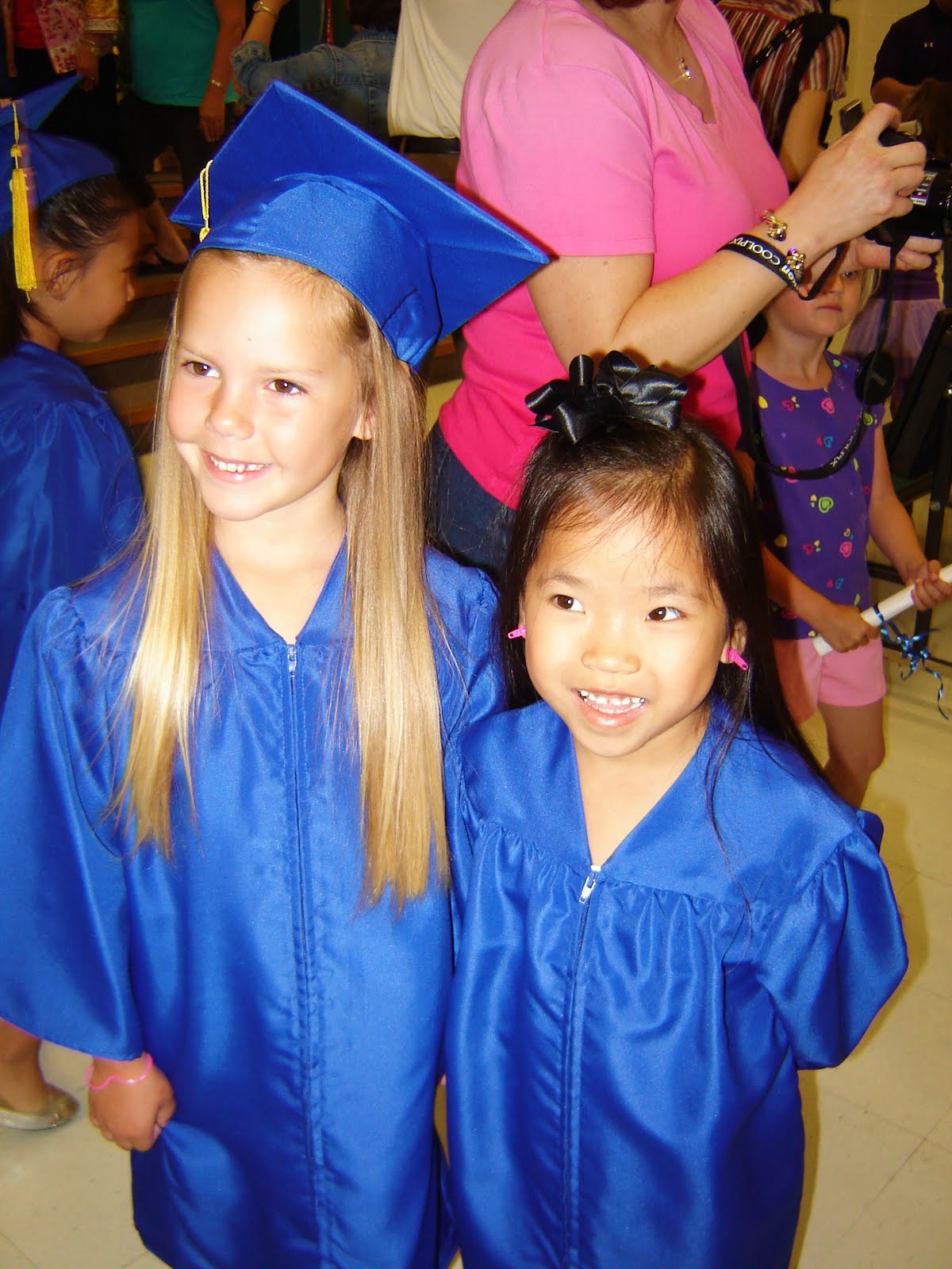 6 of us: Kindergarten Graduation