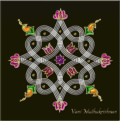 My Kolam: Free hand rangoli