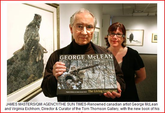 A Portrait of the Visual Arts in Canada: Artist George McLean Presents ...