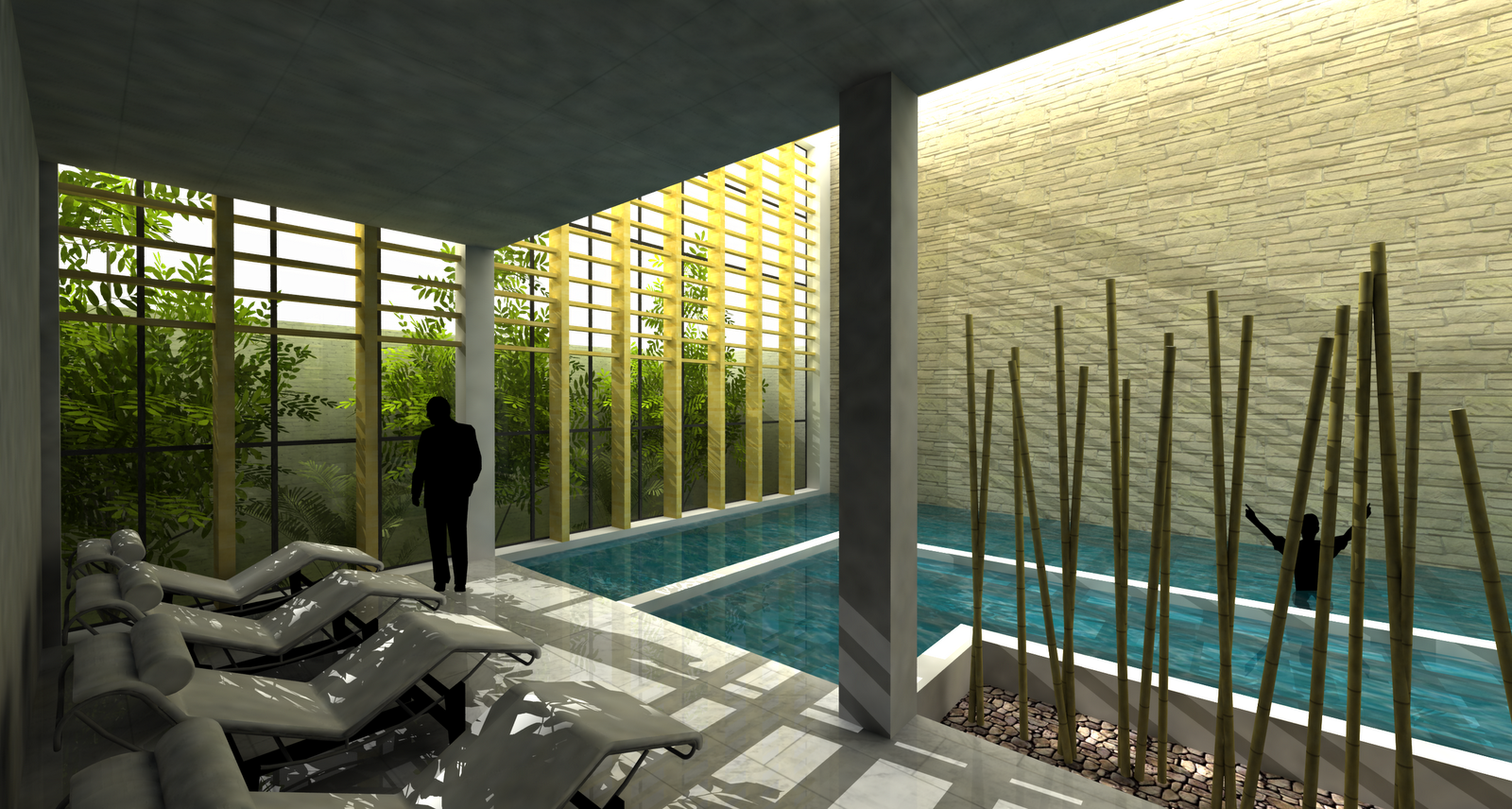 PS ARQUITECTURA 3D: Proyecto SPA Centro de Concepción.