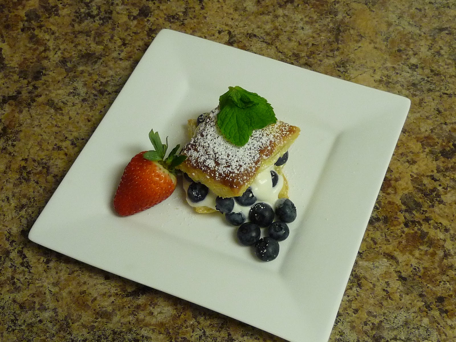 Real Men Bake: Fresh Fruit Napoleon