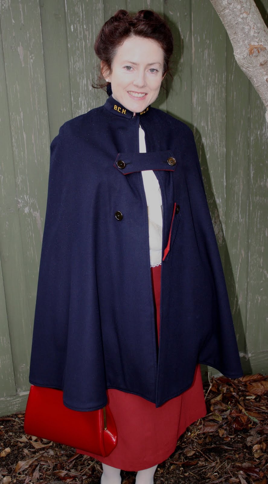 Vintage suburbia: A beautiful vintage nurses' cape