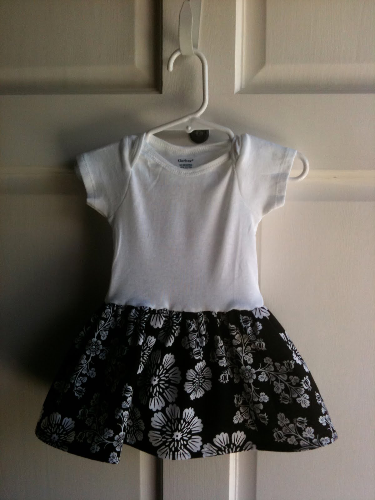 Auntie Kerrie's Collection: Onesie Dress Tutorial
