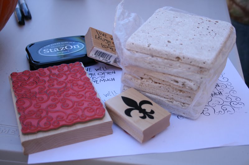 La*tee*da*kids: Handmade Coaster Tutorial - Fun one with the kids!!