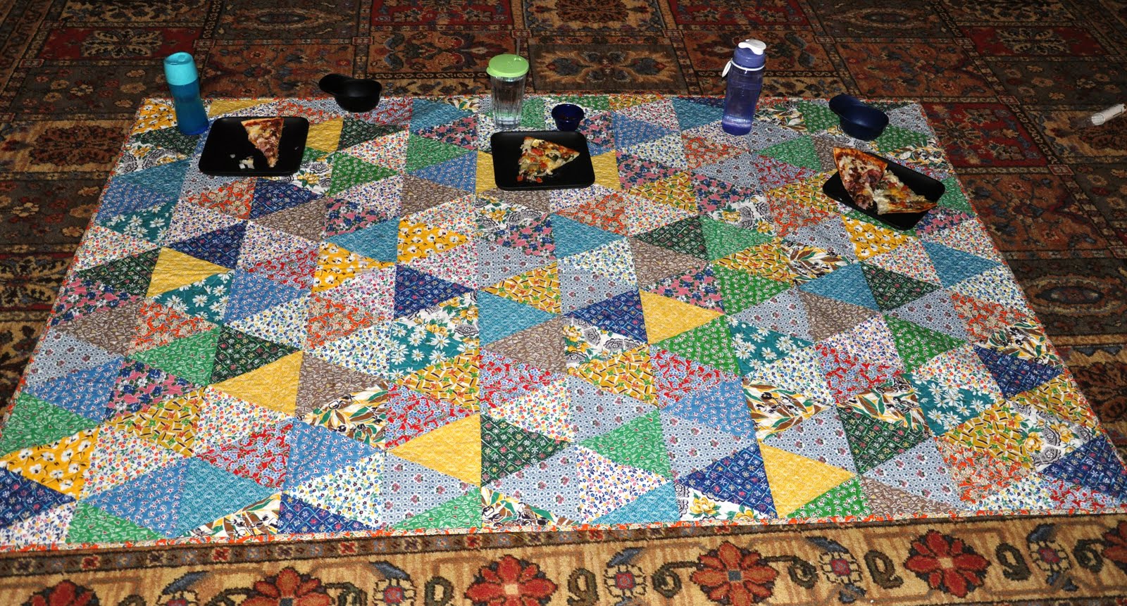 Sew Many Quilts: Perfect Picnic Quilt