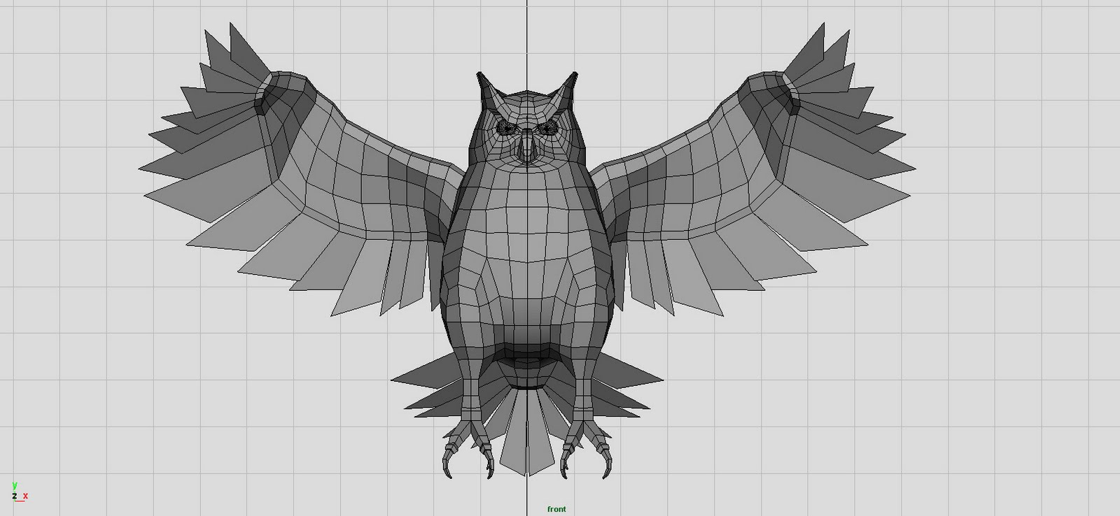 Jarold's Art Blog: 3D owl