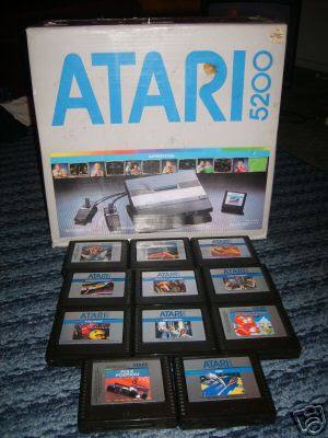 Retro Treasures: Atari 5200 4-port System with 11 Games