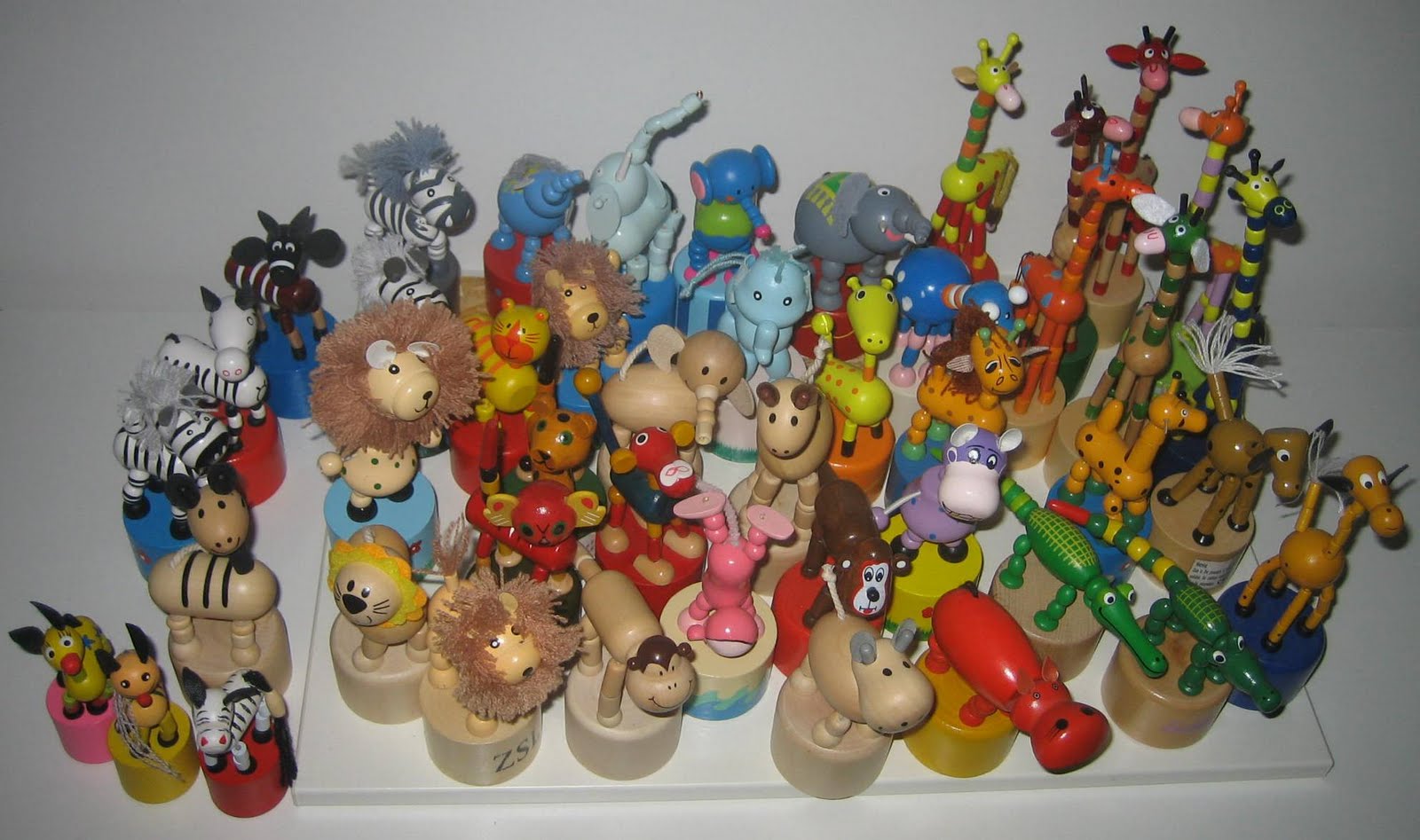 Pomsie's Push Puppets: Snapshot of my collection!
