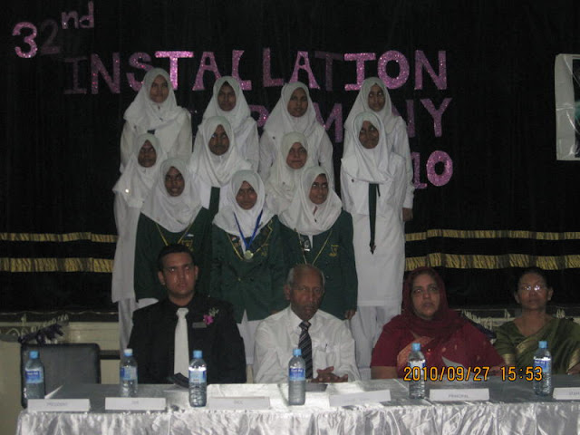 Rotary Club of Colombo: Installation of Muslim Ladies College 2010-2011 ...