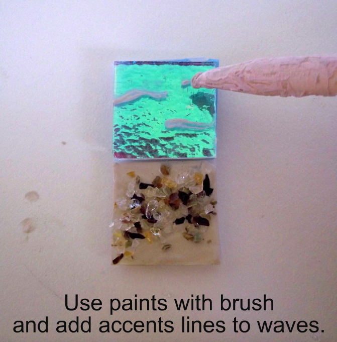 AAE Glass Art Studio Blog: Pelican Beach Fused Glass Decal Pendant Tutorial