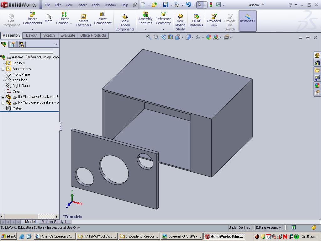 Anand's Speakers '10: SolidWorks Screenshots x10