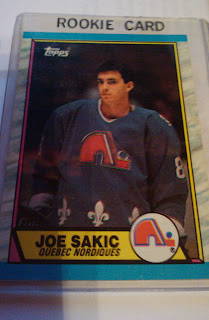 Paperclip Trade: Trade # 2 - A Joe Sakic Rookie Card (Hockey)