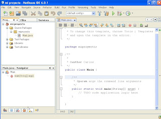 Mi primer programa con Netbeans ~ Blog de Java
