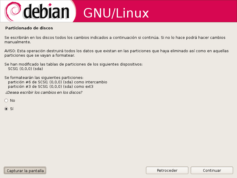 site - informatica: Instalar Debian GNU/Linux 5.0 "Lenny"