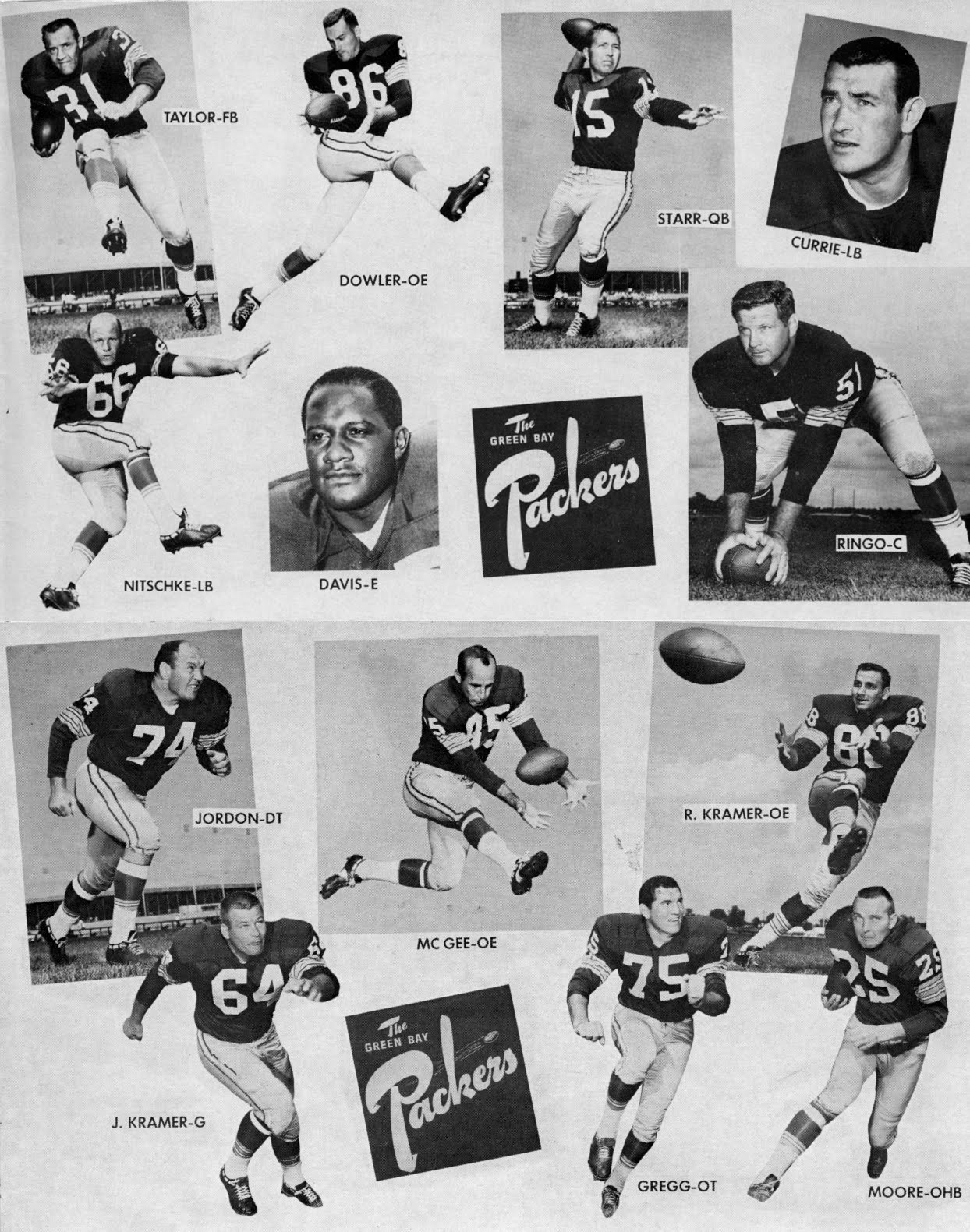 PACKERVILLE, U.S.A.: Packers at Chicago — 1963