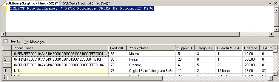 Purvi's Blog: How to store and retrieve images in database with ASP.NET (Example)