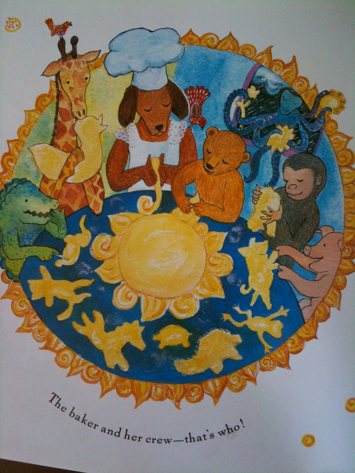 happy birdycake: Sun Bread by Elisa Kleven