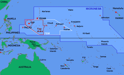 Oxygen: Where in the world is Yap?