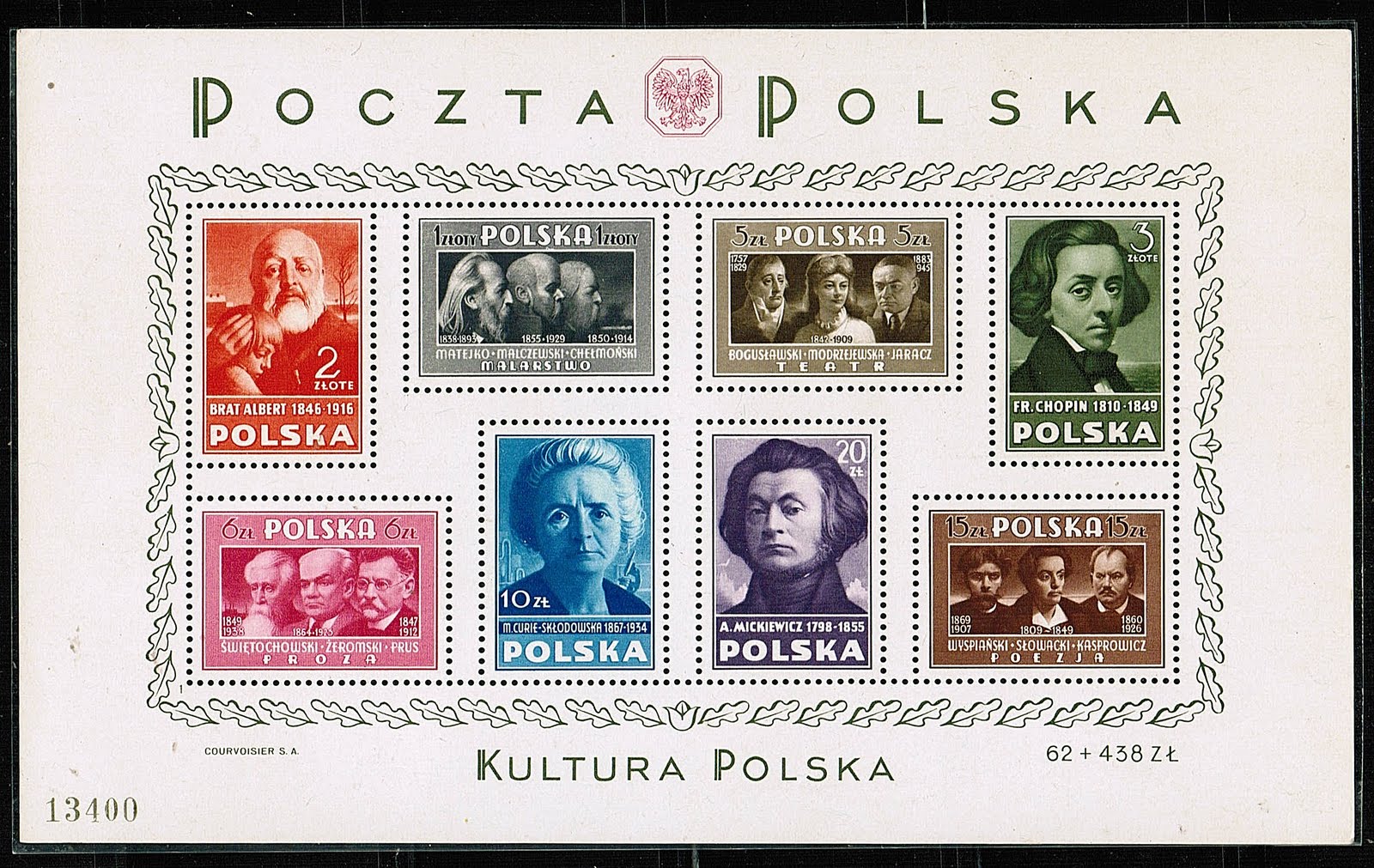 StampSelector: Stamp Investment Tip: Poland 1947 Polish Culture ...