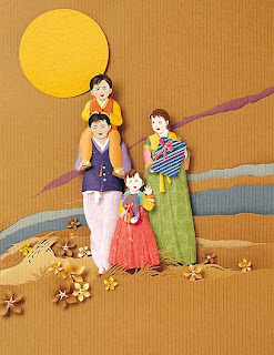 SomeWhereOverTheRainbow: Anothers Interesting Korean Paper Cutting