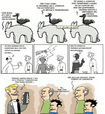O Diabo Na Rua...: Deus é humor