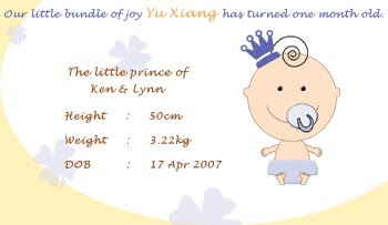 Our Precious Babies - YX and JE: Full Month Celebration