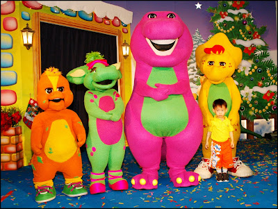 Our Precious Babies - YX and JE: Barney & Friends Meet & Greet