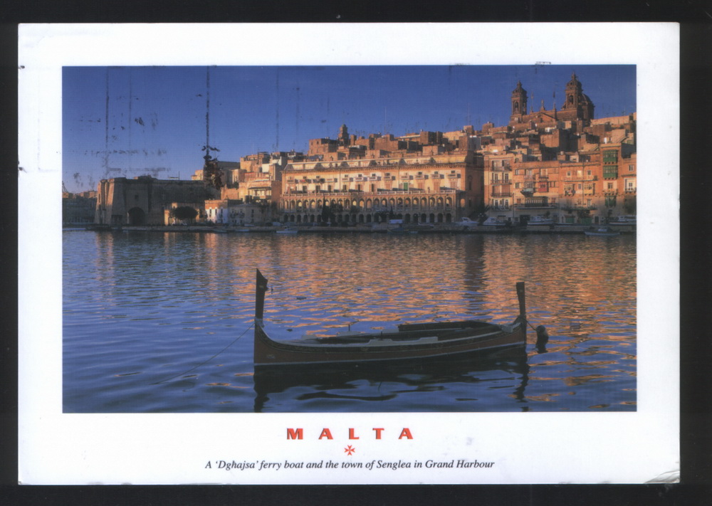 FDC, cover and Philatelic／enveloppe et philatélie: Postcard from Malta ...