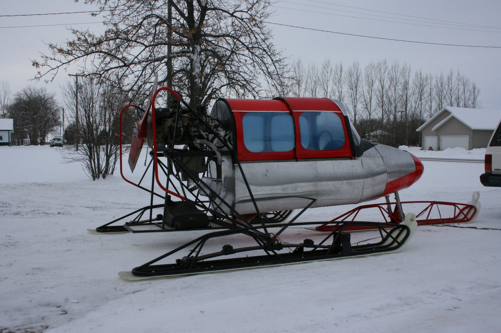 2010 model getting ready to hit the snow. 90hp continental engine 2 ...