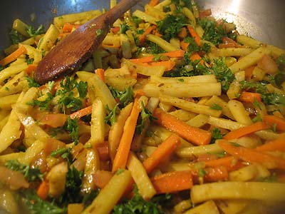 Mixed Vegetable Curry (Sabzi Bhaji) | Lisa's Kitchen | Vegetarian ...