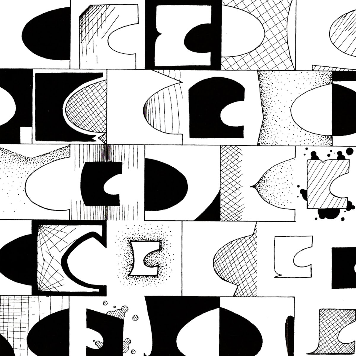 Erick's 1st Year works: 2d Design cont.