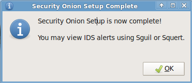 Security Onion: Security Onion 20110101: Setup script