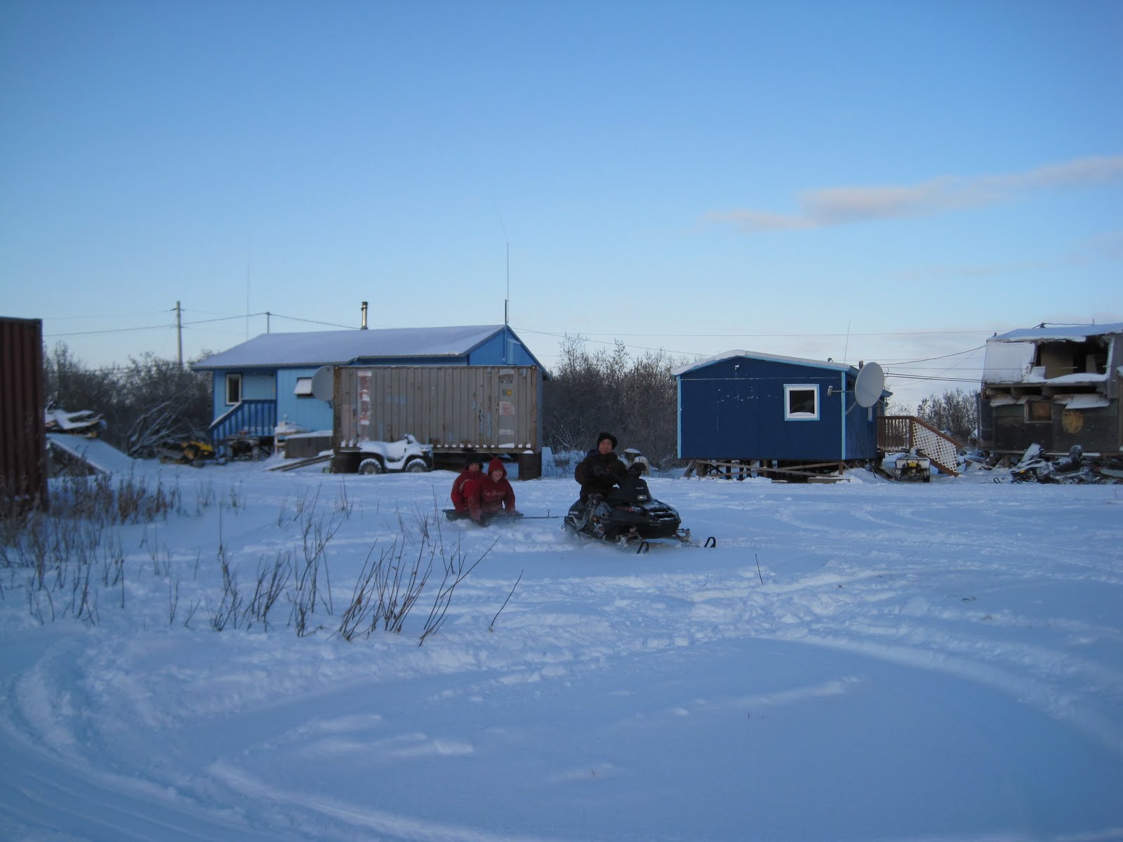 Jana's Journey to Alakanuk: Christmas time in the village