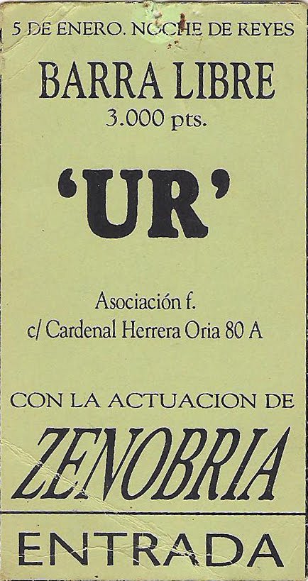 Sonidos de nuestras vidas: Zenobria - Fotos y entradas