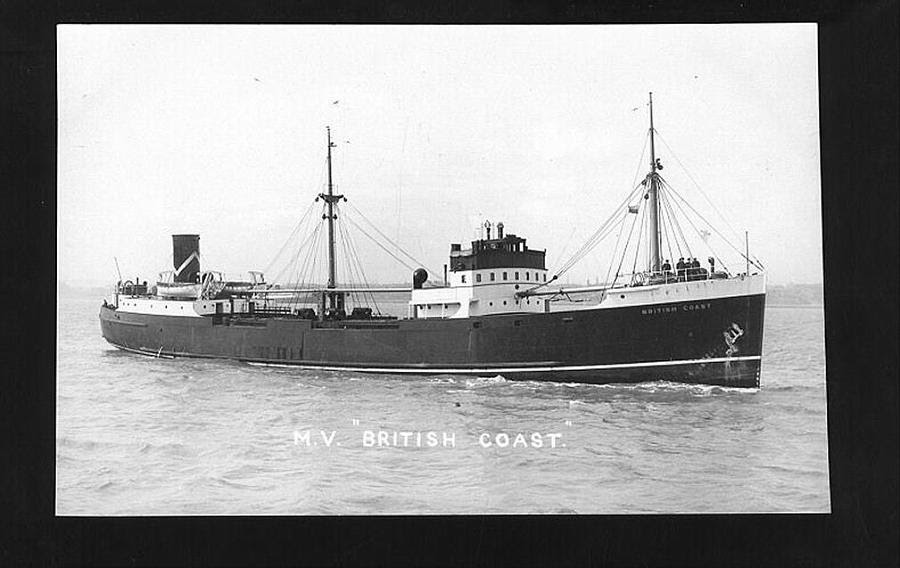 Leith Built Ships: M.V.BRITISH COAST