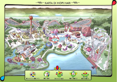 Hopi Hari é show: Mapa do Hopi Hari