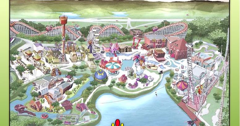 Hopi Hari é show: Mapa do Hopi Hari