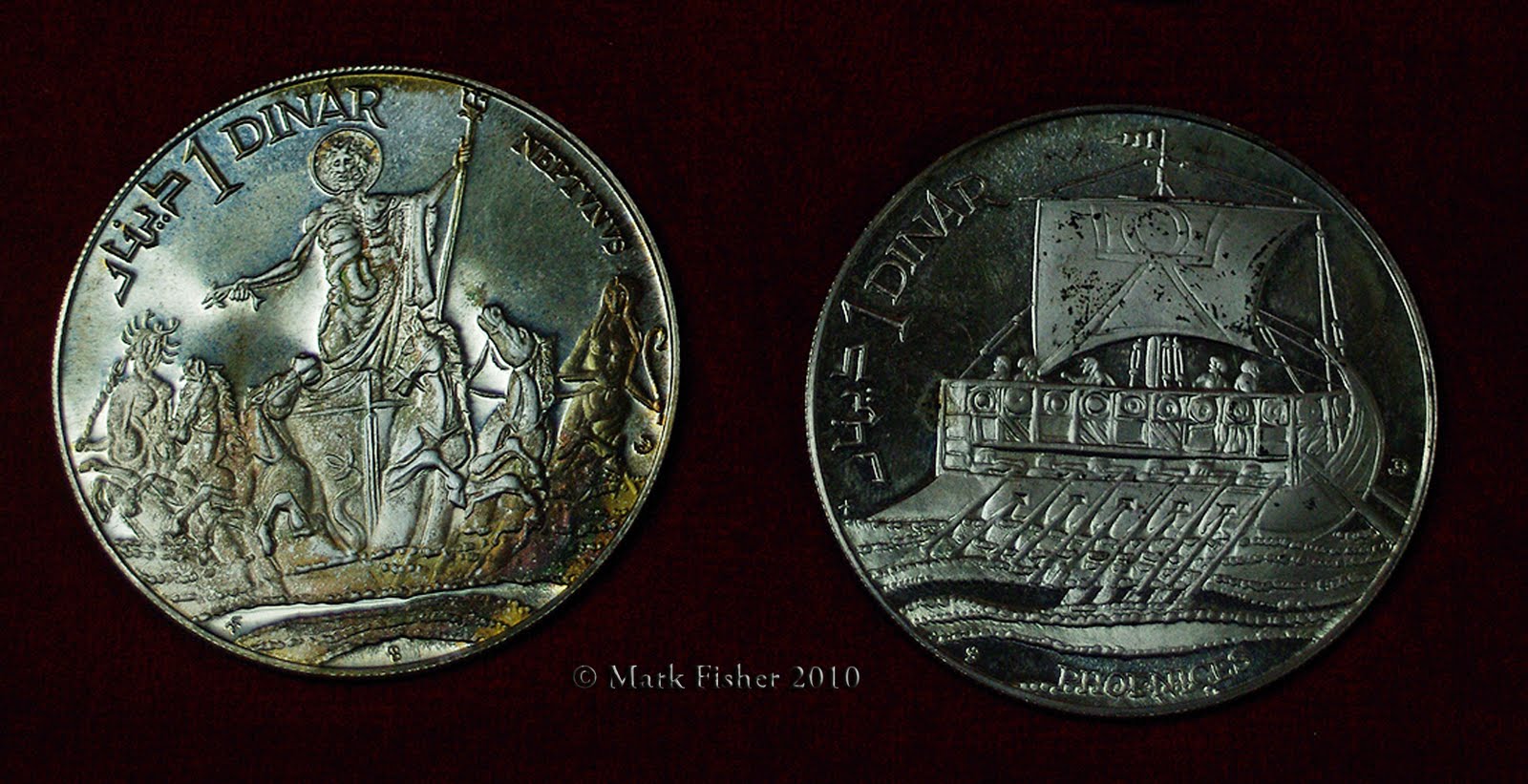 Mark Fisher American Photographer™: Silver Dinar Coin Image - Mark ...