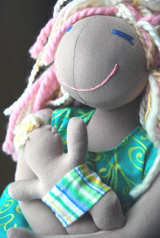 Stand and Deliver: MamAmor: handcrafted birthing and breastfeeding dolls