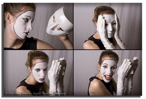 Harith Hamshah: MIME MAKE-UP