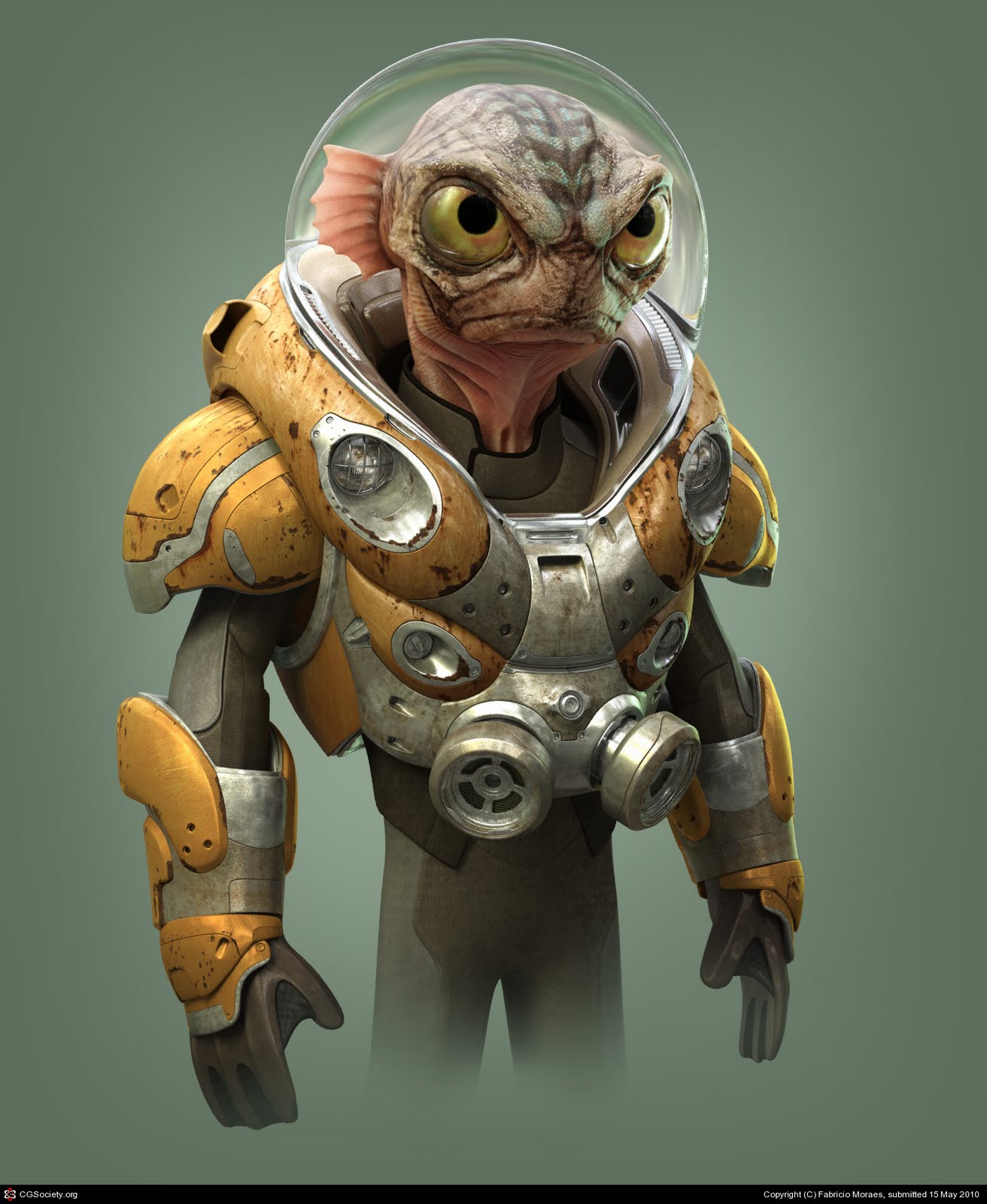 3D TODAY: SmashingShare: 25 Amazing CG 3D Characters Artwork From CGSociety