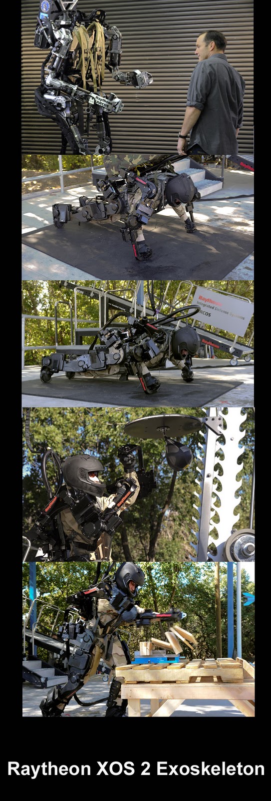 3D TODAY: Raytheon XOS 2 Exoskeleton