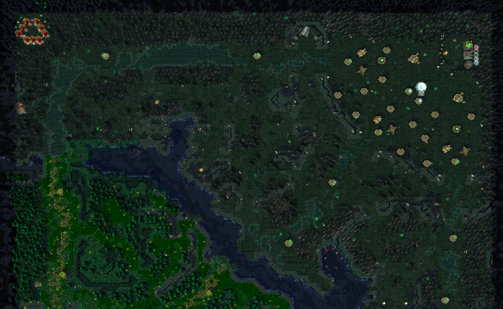 Dota-Allstars Map/Terrain Layout (After Dota 6.60) - DotA-Blog